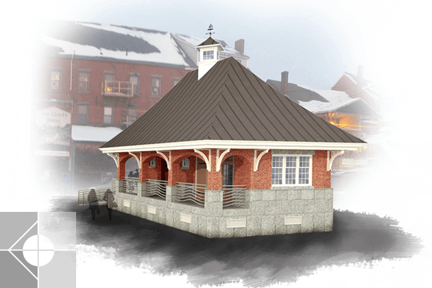 Harbor Master Building in Damariscotta by Phelps Architects | Maine