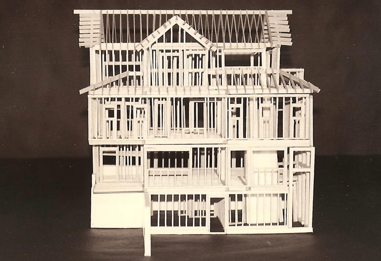 Modeling | Framing Study Model by Phelps Architects